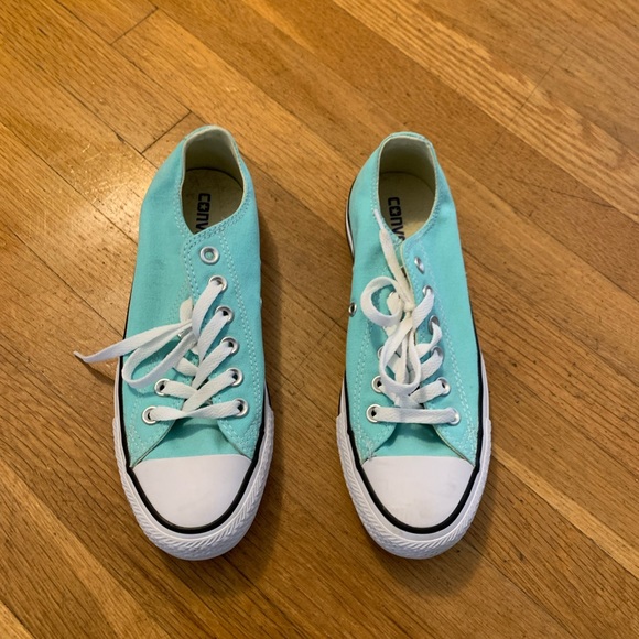 Converse | Shoes | Teal Converse Chuck Taylor All Star Classic | Poshmark